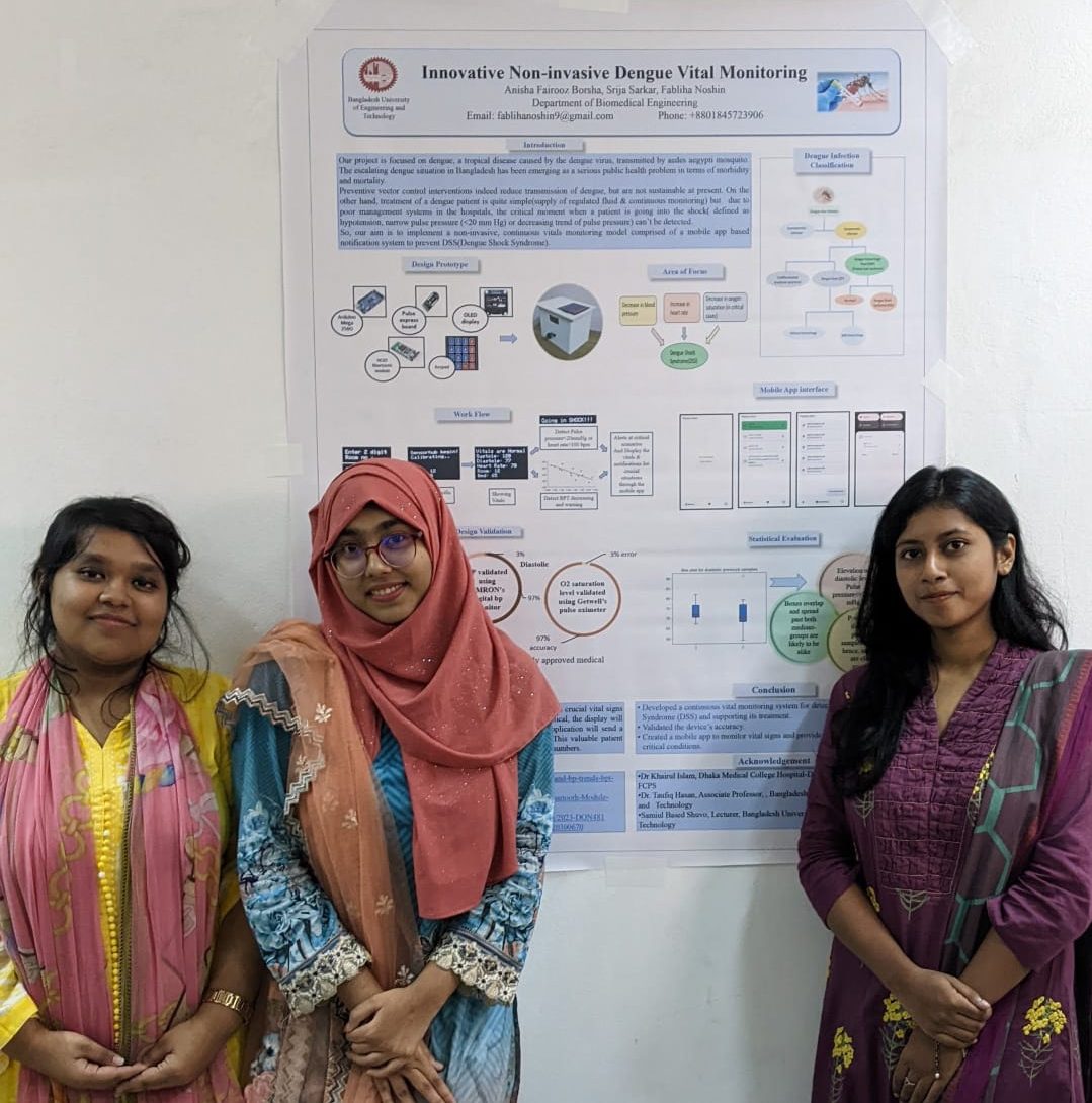 BUET-BME students received the People's Choice Award at 2023 Carnegie Mellon Forum on Biomedical ...